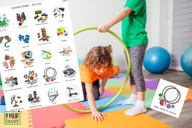 Routines imagées pour la garderie MA ROUTINE AUTONOME - 60 ...